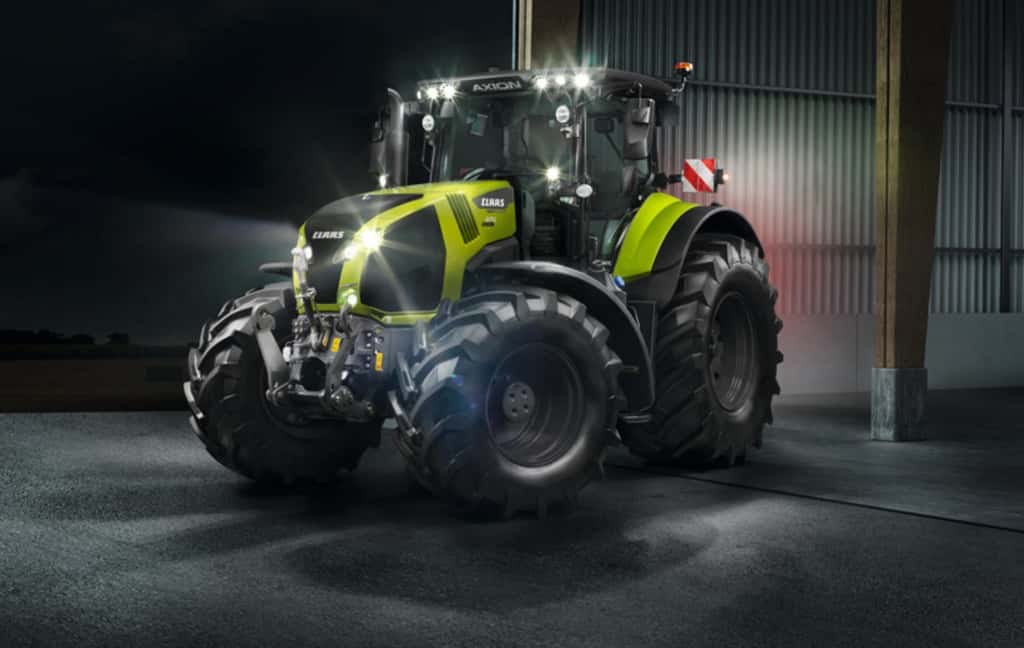 Claas lackiert die Felgen seiner Arion und Axion-Traktoren um