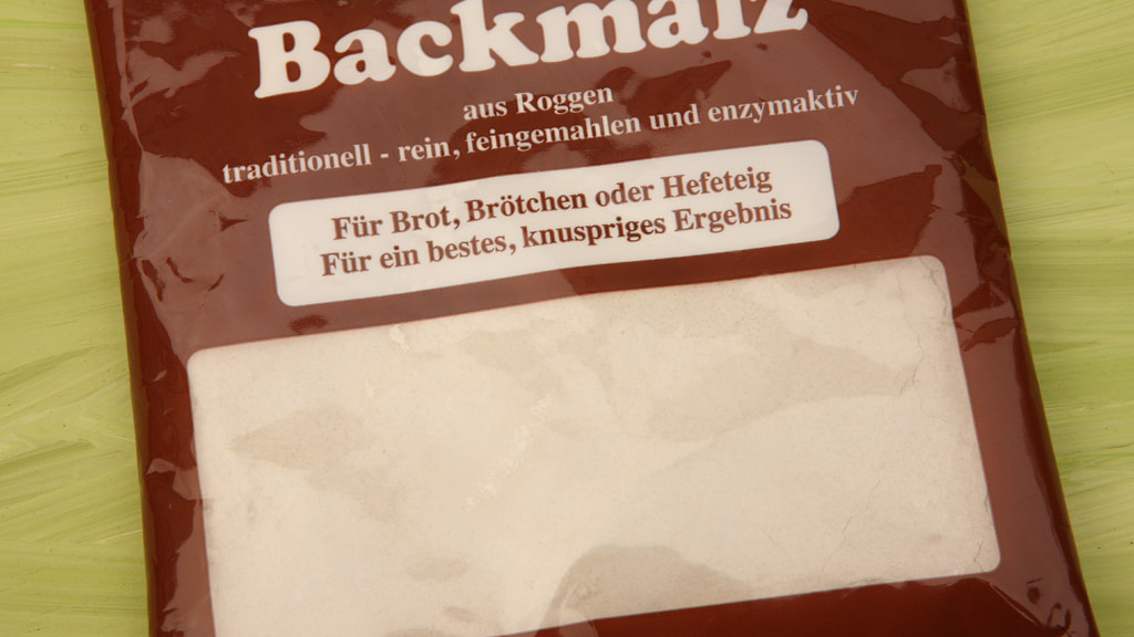 Warenkunde: Backmalz