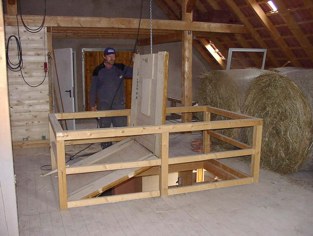 Kontrollieren Sie regelmäßig die Stabilität Ihres Heubodens!