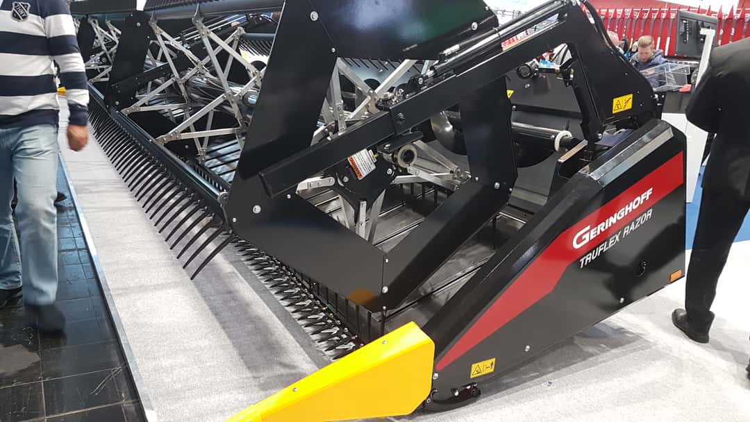 Geringhoff Draper "TruFlex Razor" für Getreide, Raps Erbsen, Bohnen und ...