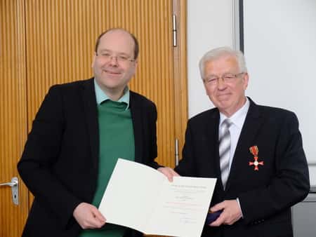 Dr. Johan Altmann und Dr. Hermann Focke erhalten Verdienstorden