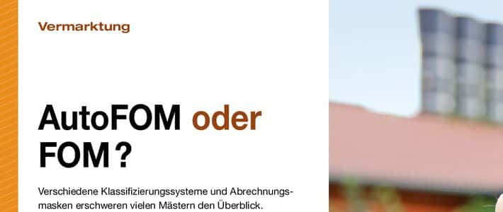 AutoFOM oder FOM?