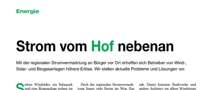 Die Stromarten im Überblick