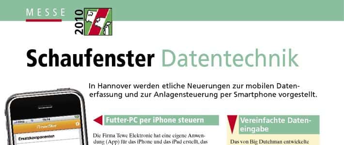 Vereinfachte Dateneingabe