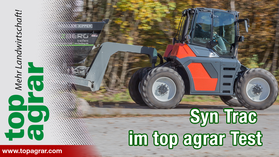 Systemschlepper Syn Trac aus Österreich im top agrar-Fahrbericht
