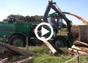 Selbstfahrender Holzhacker Silvator 2000 von Albach