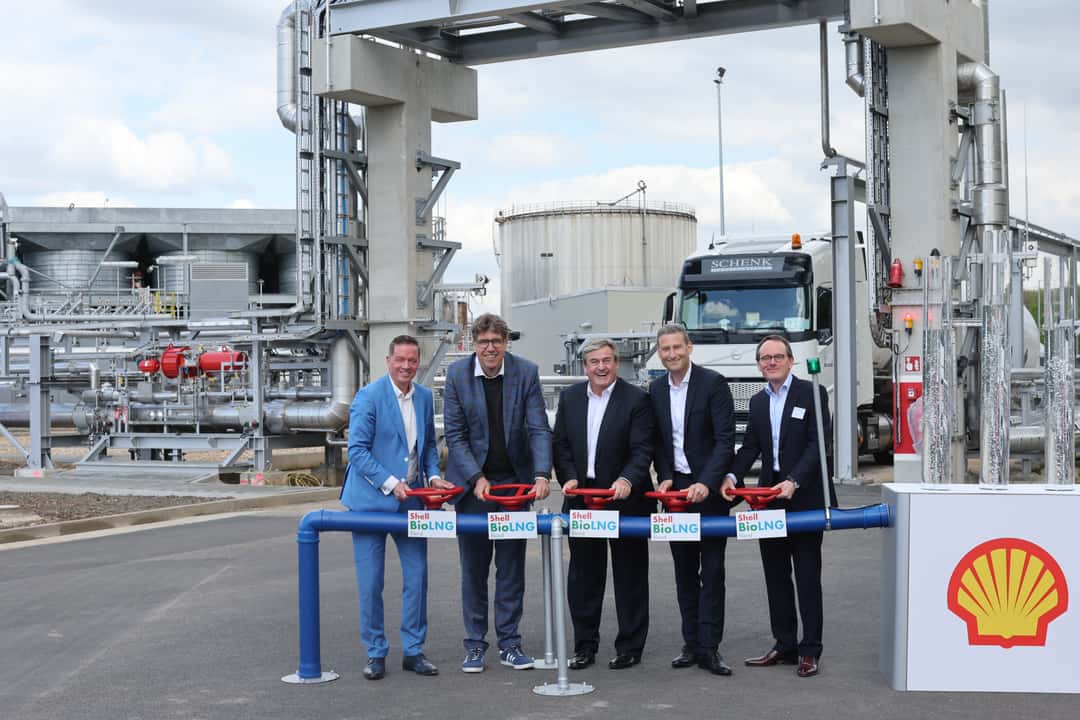 Shell startet Deutschlands größte Anlage für Bio-LNG