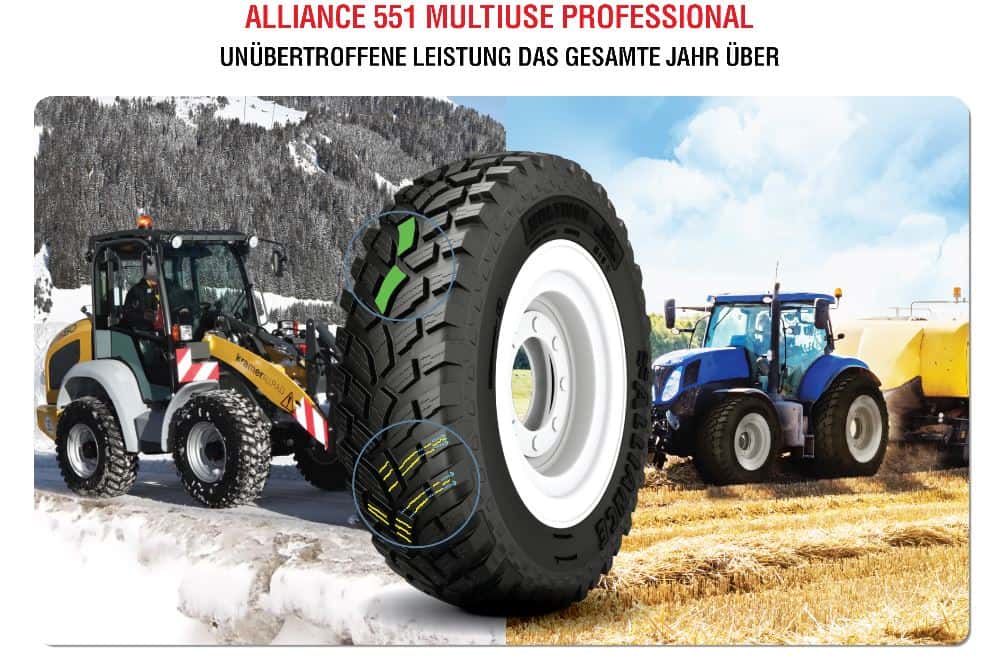 Neuer Winterreifen von ATG: Alliance 551 Multiuse Professional | top ...