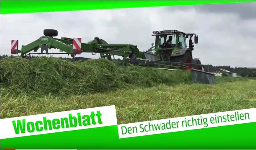 So stellen Sie den Schwader richtig ein | top agrar online