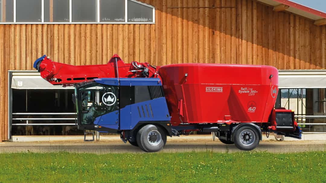Futtermischwagen SILOKING SelfLine 4.0 System 300+ | top agrar online