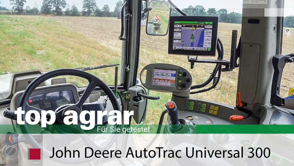 John Deere ATU 300 Lenksystem auf Fendt Vario | top agrar online