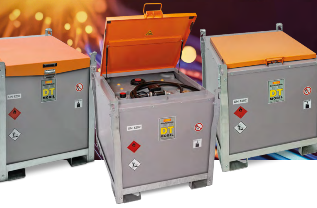 Cemo Hybrid-Tank: Die mobile Diesel-Tankstelle mit Auffangwannen | top ...