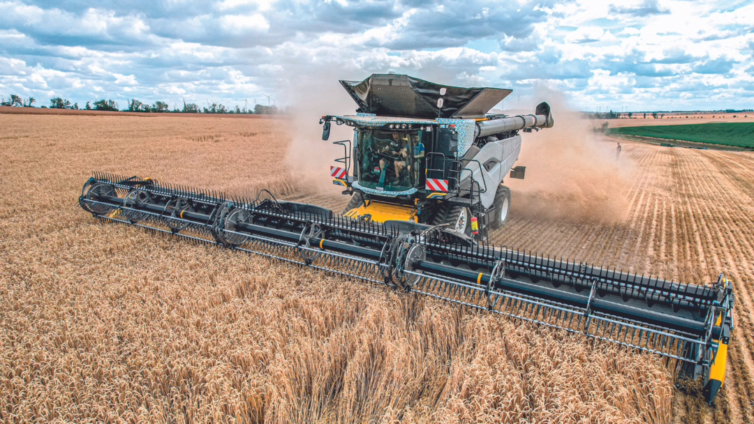 Agritechnica Neuheit: Wird das der neue XXL-Mähdrescher von New Holland?