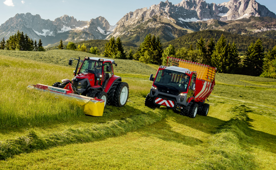 Lindner zeigt auf Agritechnica neue Traktoren für hängiges Gelände
