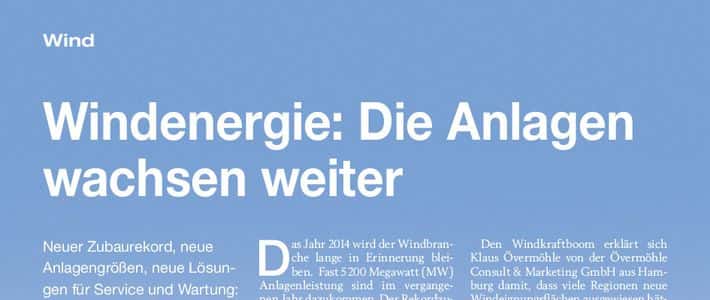 Windenergie: Die Anlagen wachsen weiter | top agrar