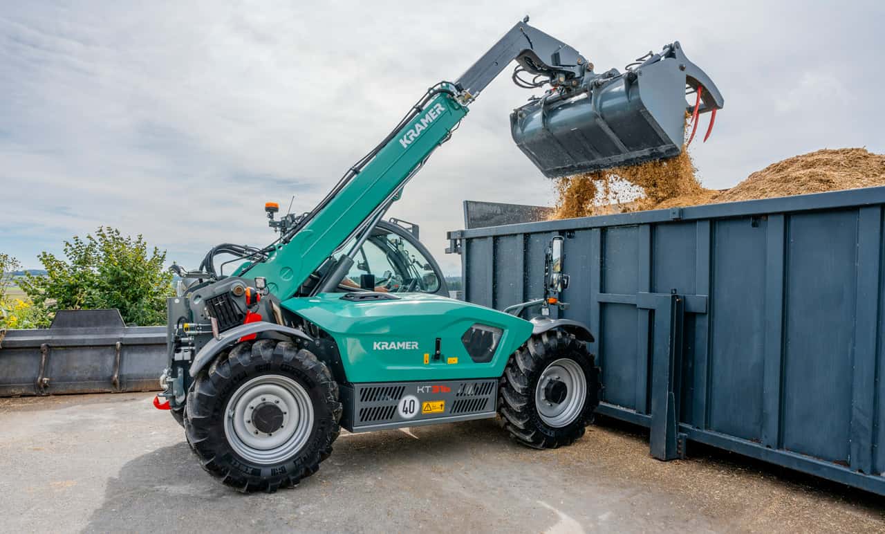 Kramer präsentiert neuen Teleskoplader KT316 und Radlader KL21.5L