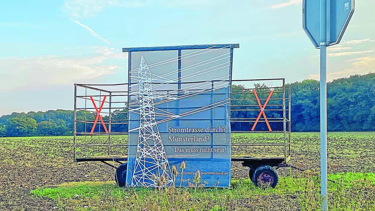 Riesiger Widerstand gegen Höchstspannungsfreileitung im Münsterland ...