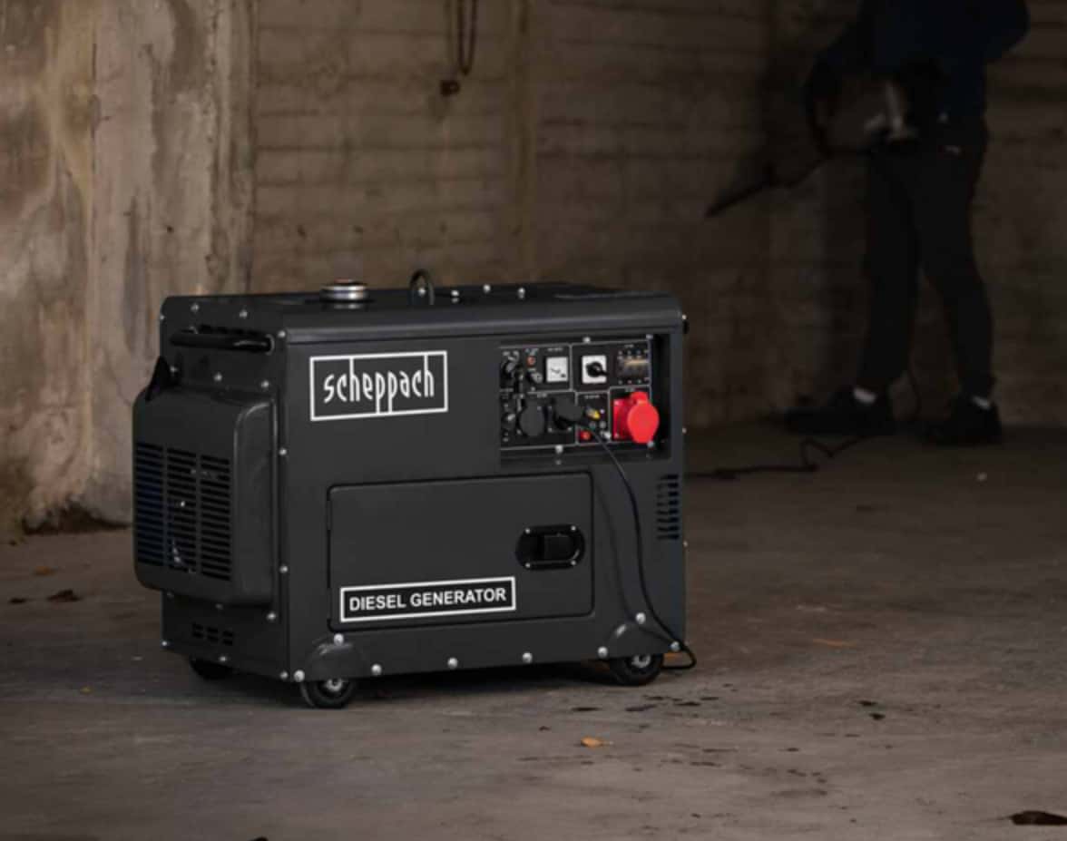 Aldi verkauft Scheppach Diesel Stromgenerator DPG5200-BE für 999 ... Aldi verkauft Scheppach Diesel Stromgenerator DPG5200-BE für 999 ...