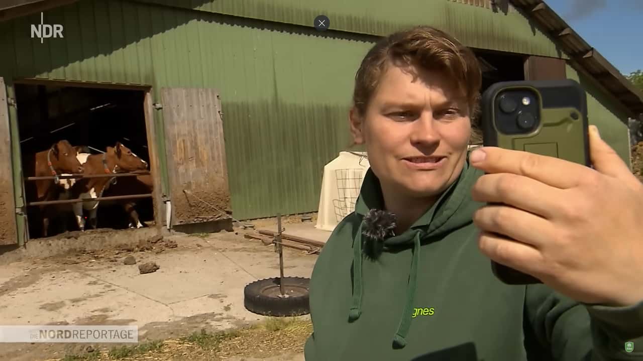 Zwischen Kuhstall und Kommentarspalte: Wie Landwirtin Agnes Greggersen ...