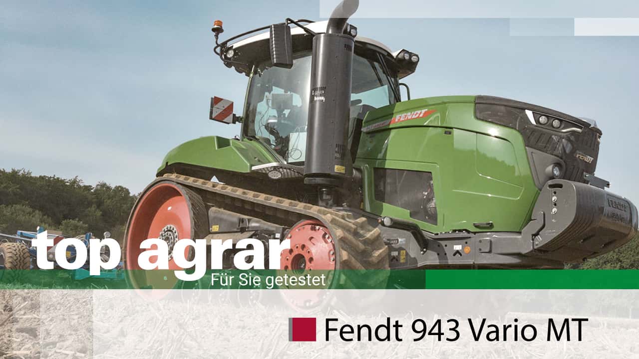 Stufenlose Vollraupe - Fendt 943 Vario MT | top agrar
