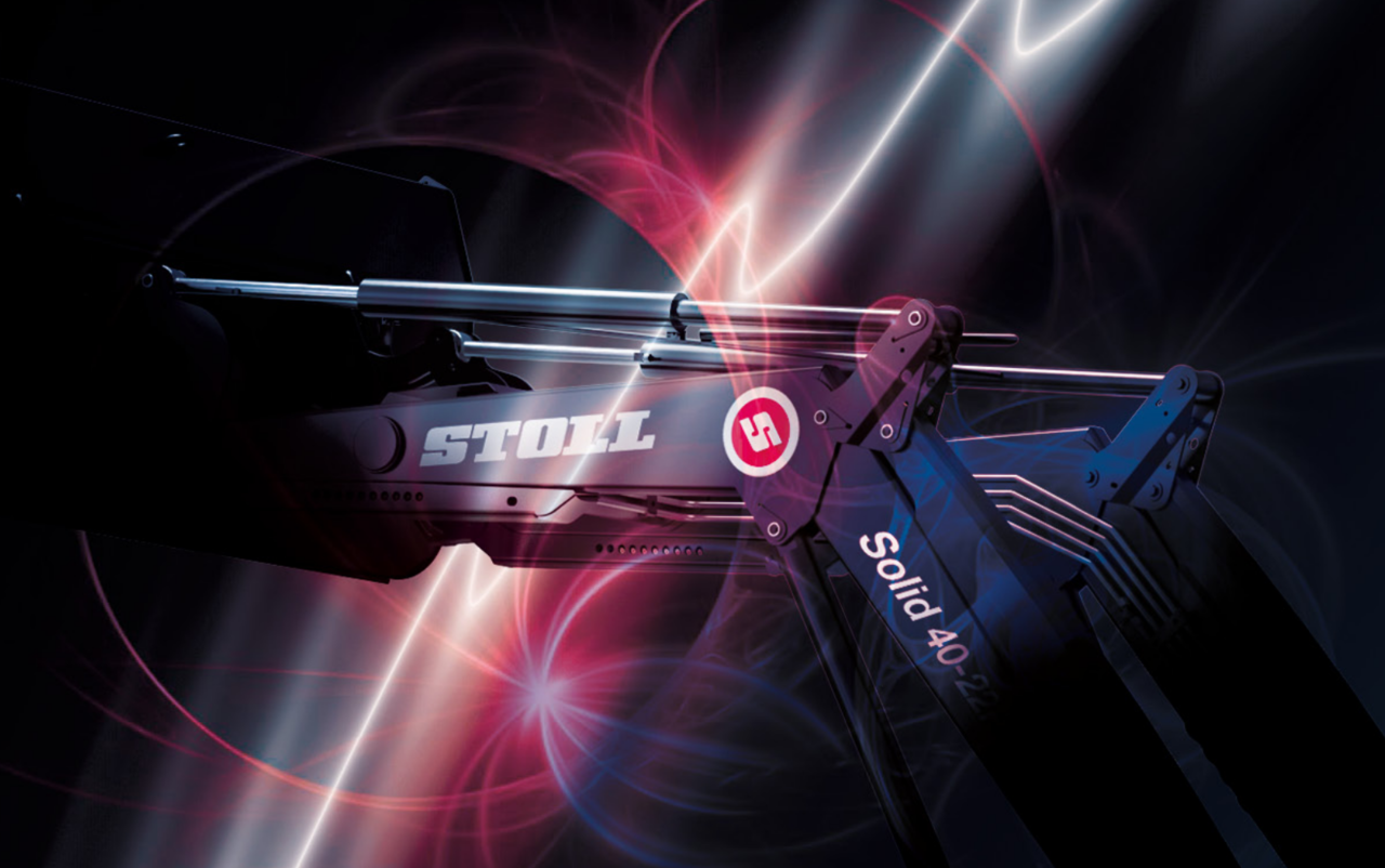 Auf der Agritechnica Messe zu sehen: Teleskopierbarer Frontlader von ...