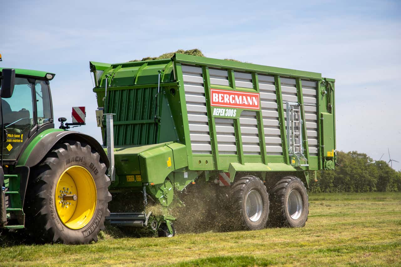 Bergmann kommt mit neuer Ladewagen-Baureihe Repex zur Agritechnica ...